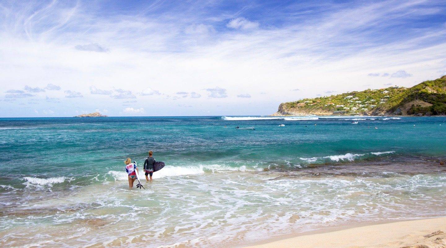 Plage de Lorient St barth | A C C E S S St Barth